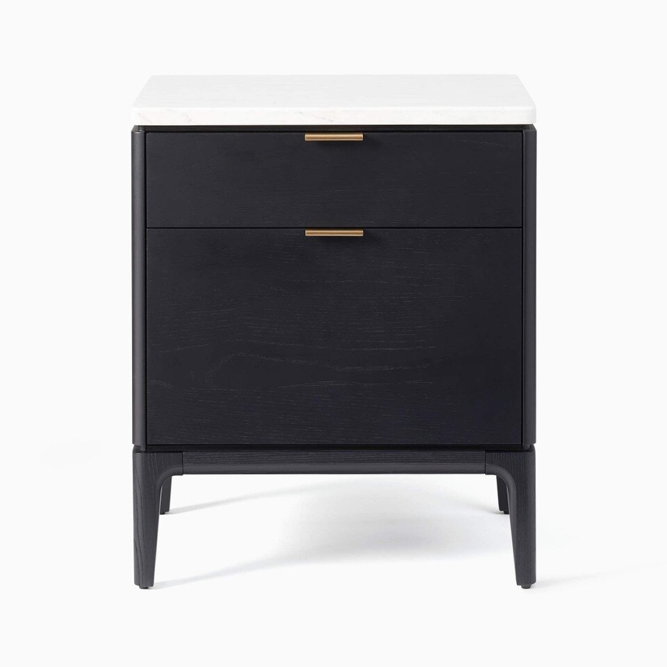 Parker Bedside Table (53 cm − 71 cm) - West Elm Australia